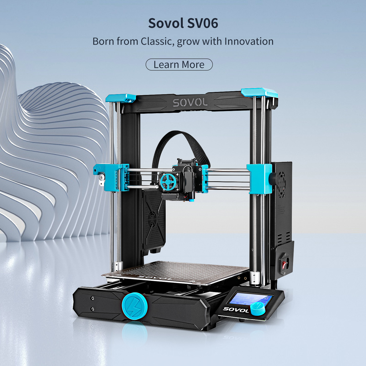 SOVOL 1.75mm PLA 3D Printing Filament 8 Colors